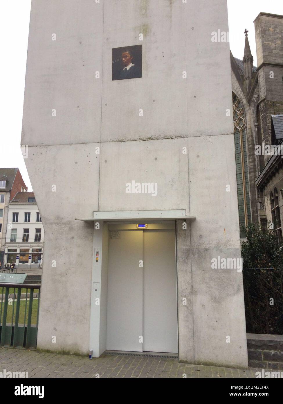 'De Maagd' (the Virgin) by Belgian artist Michael Borremans at the ...