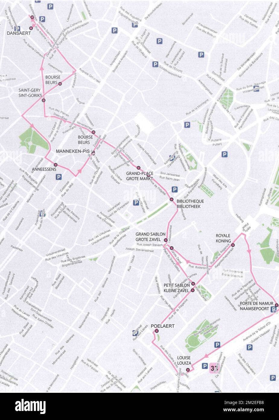 This handout picture, distributed on Tuesday 17 April 2018 by Brussels ...