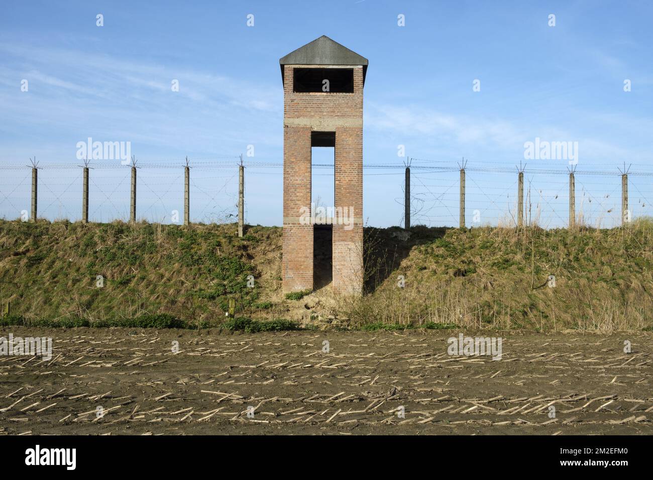 The breendonk fort is a part of the second defense line arougn ...