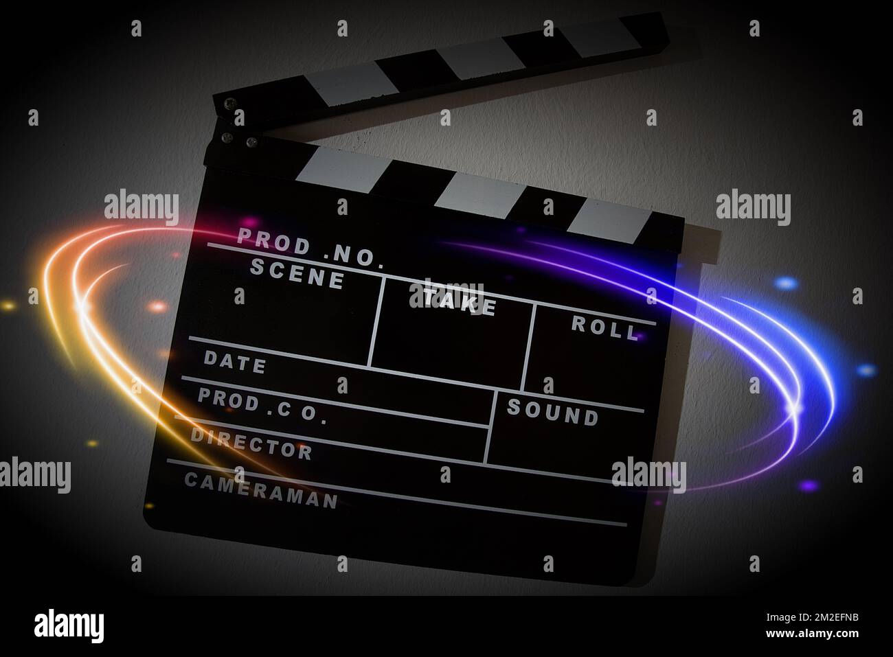 Movie clap | Clap cinéma 17/04/2018 Stock Photo - Alamy