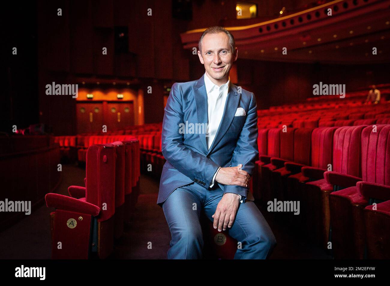 Belgian singer Helmut Lotti aka Helmut Lotigiers poses for the ...