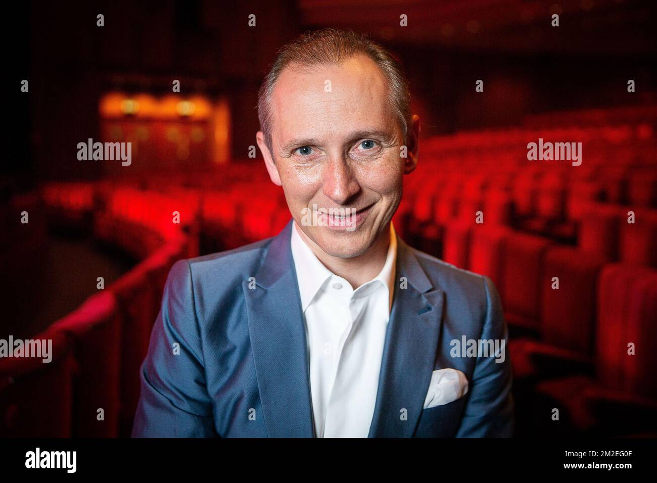 Belgian singer Helmut Lotti aka Helmut Lotigiers poses for the ...