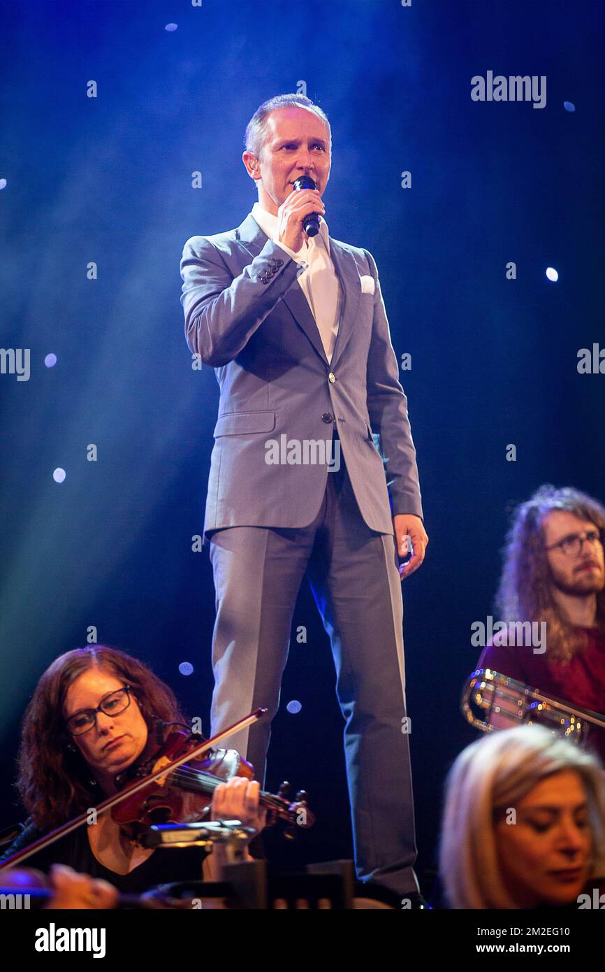 Belgian singer Helmut Lotti aka Helmut Lotigiers pictured during ...