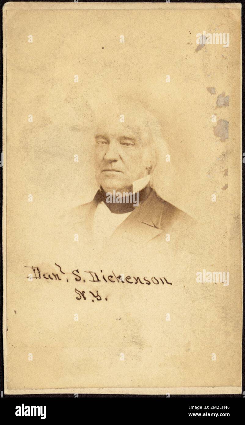 Dan S. Dickenson, N.Y. , Politicians, Dickinson, Daniel S. Daniel ...