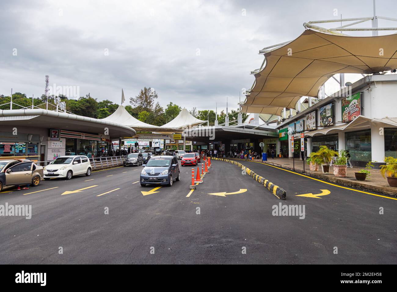 Langkawi, Malaysia - December 12, 2022: the Jetty at Kuah on the ...