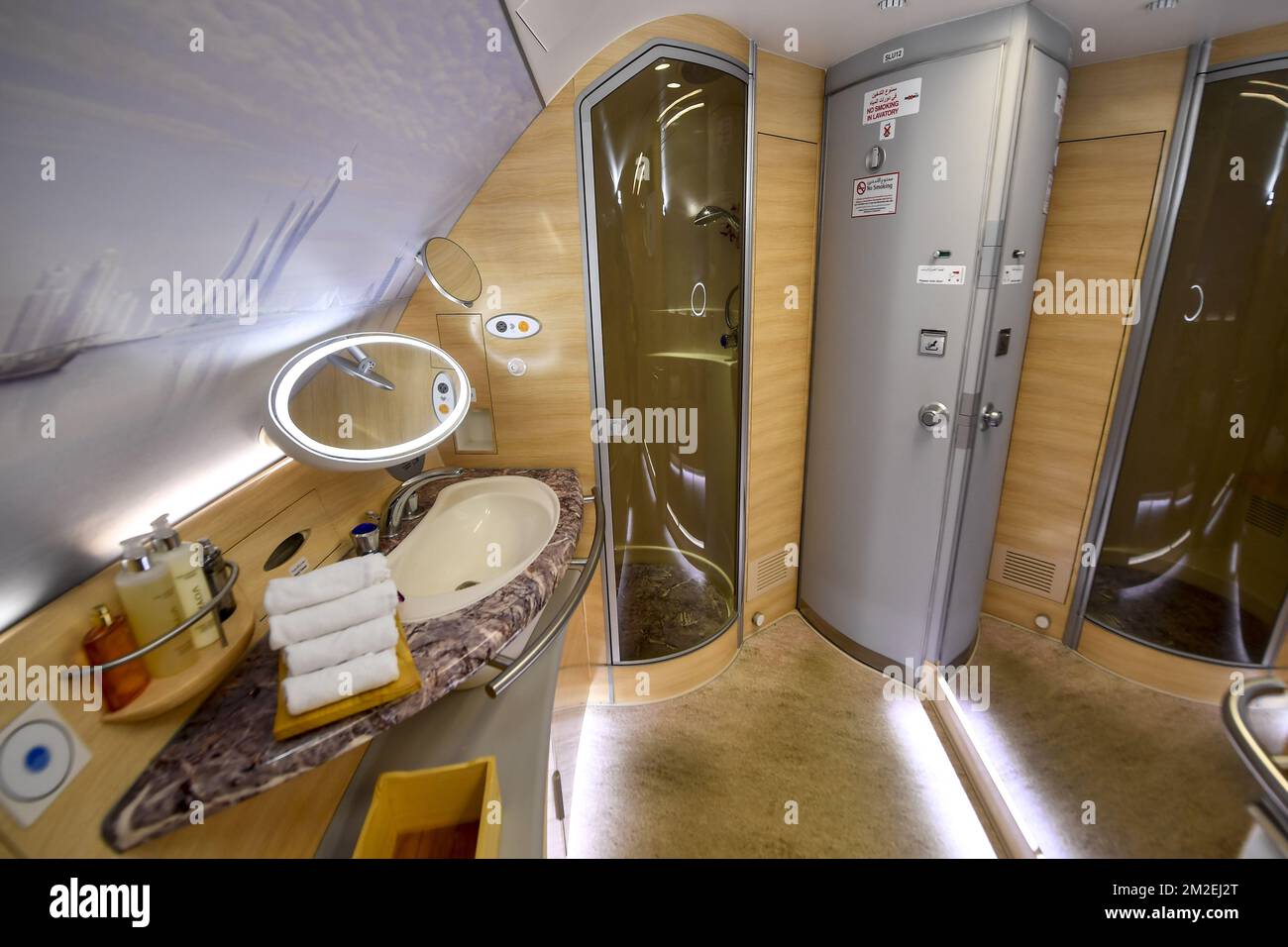 Airbus A380 First Class Bathroom