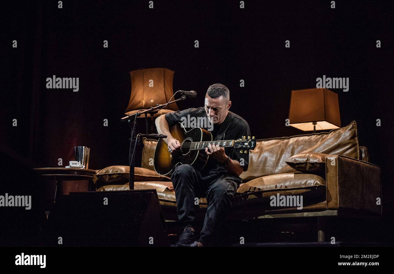 December 12, 2022, Naples, Naples, Italy: The Italian singer and ...