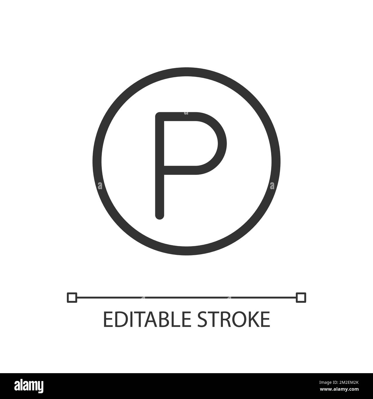 Parking location pixel perfect linear ui icon Stock Vector Image & Art ... Parking location pixel perfect linear ui icon Stock Vector Image & Art ...