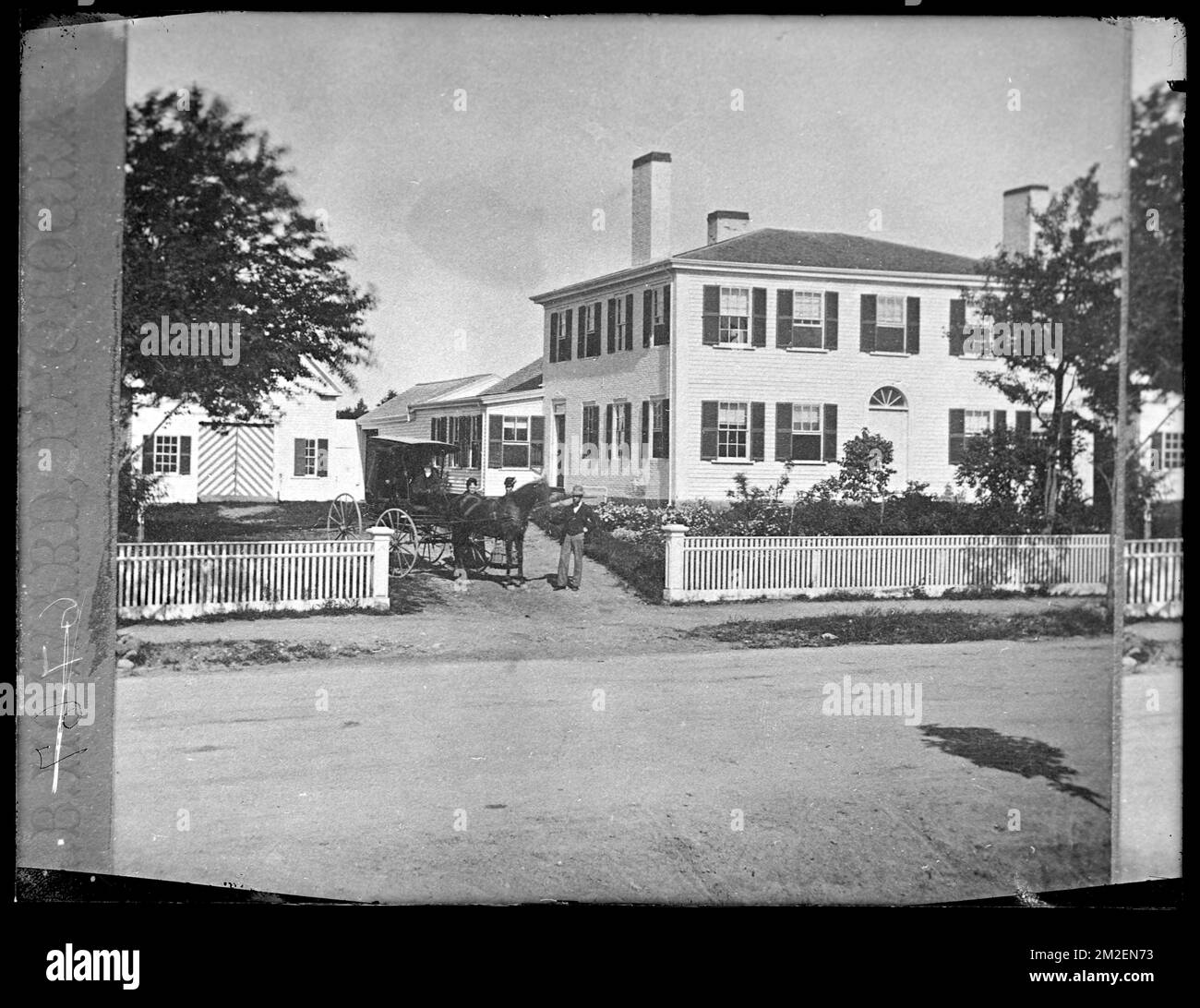 Daniel Ford old homestead N Main St. , Houses, Brockton Public Library ...