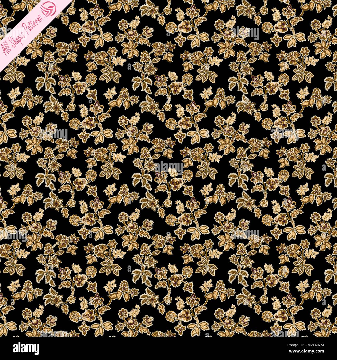 Digital And Textile Print Design Image Stock Photo - Alamy