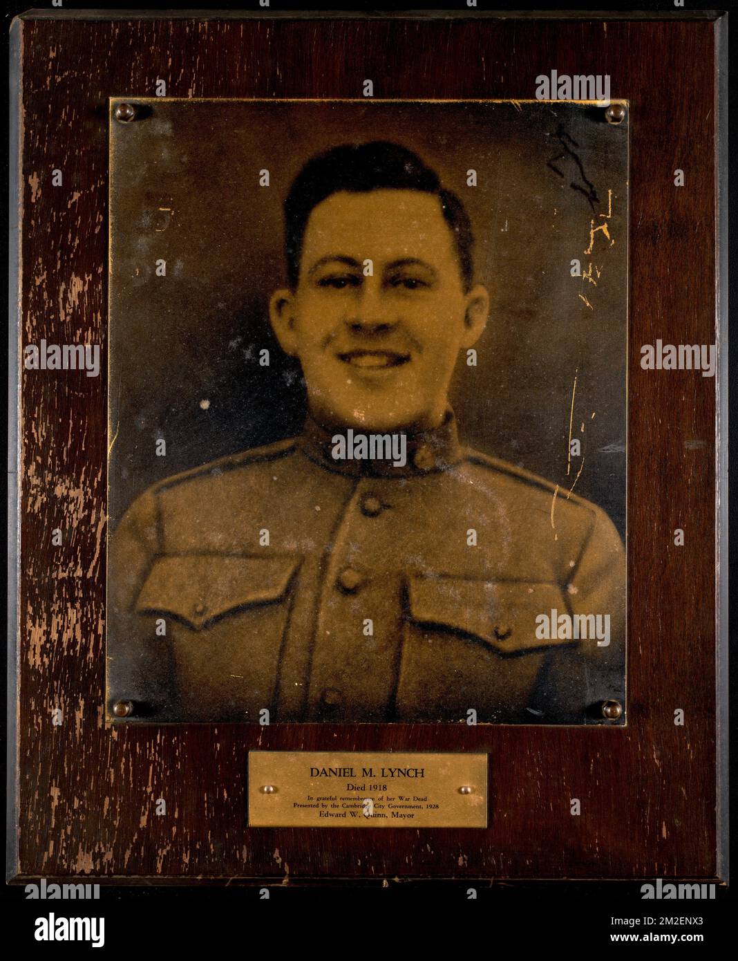 Daniel M. Lynch, died 1918 , Soldiers, World War, 1914-1918 Stock Photo ...