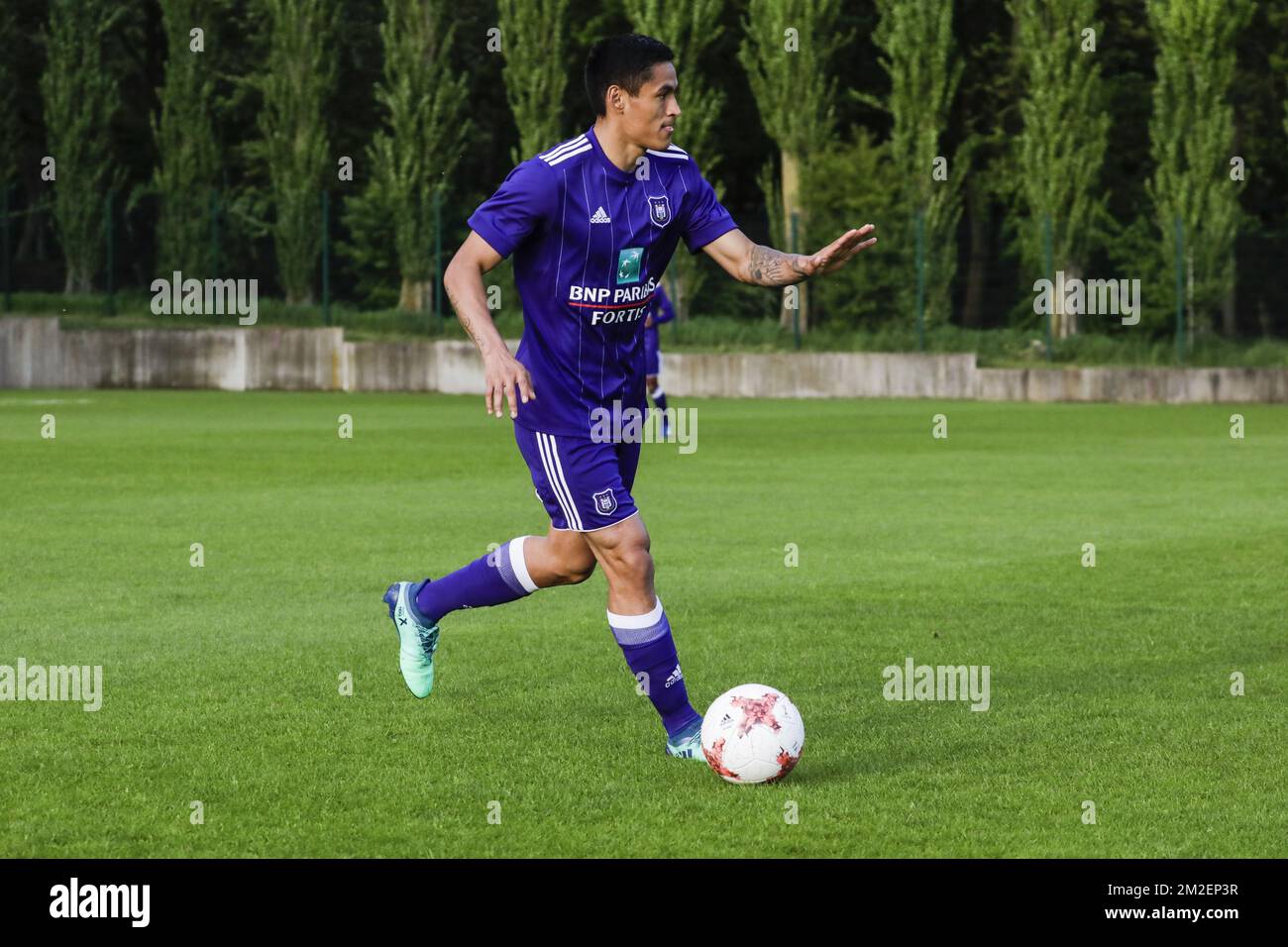 Anderlecht's Andy Najar pictured in action during the match between the ...