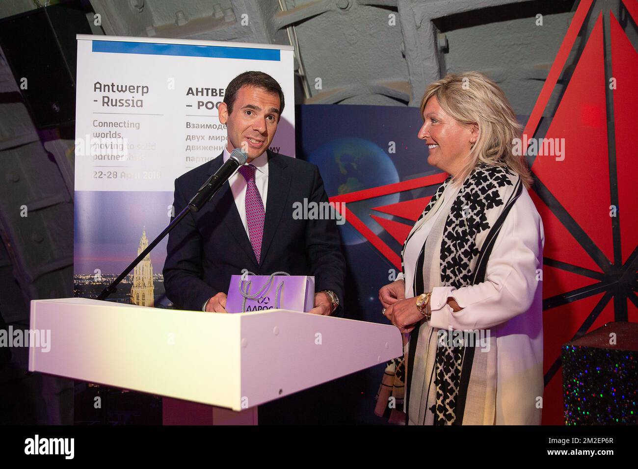 CEO AWDC Ari Epstein pictured during the Atypical Antwerp Night in ...