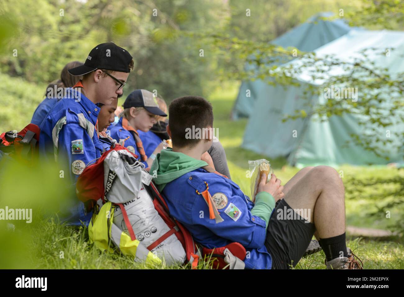 Activities of troop of scouts | Troupe scoute en activite 21/04/2018 ...