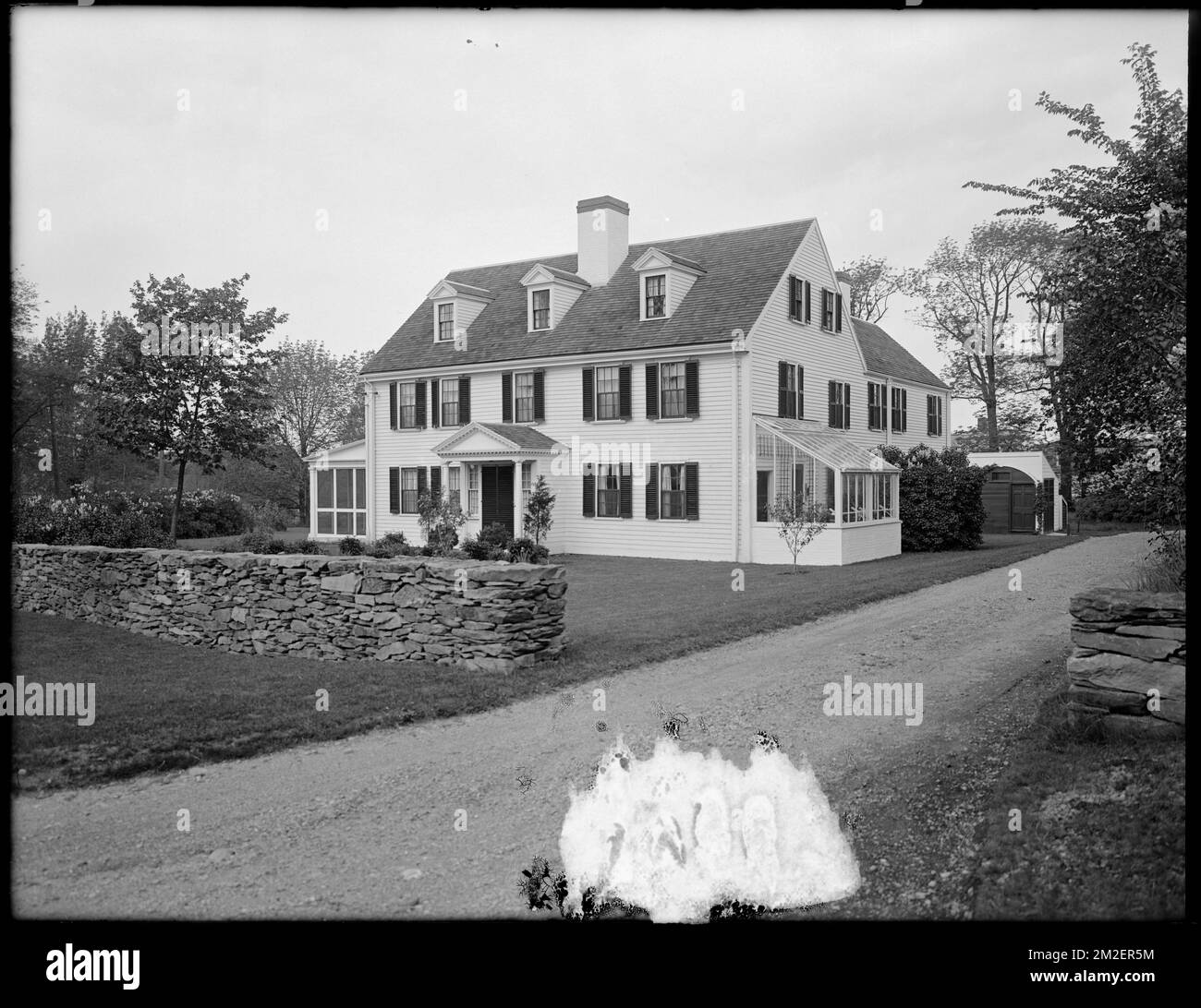 Daniel Vose House at 34 Vose Lane and Canton Avenue, Milton , Houses ...