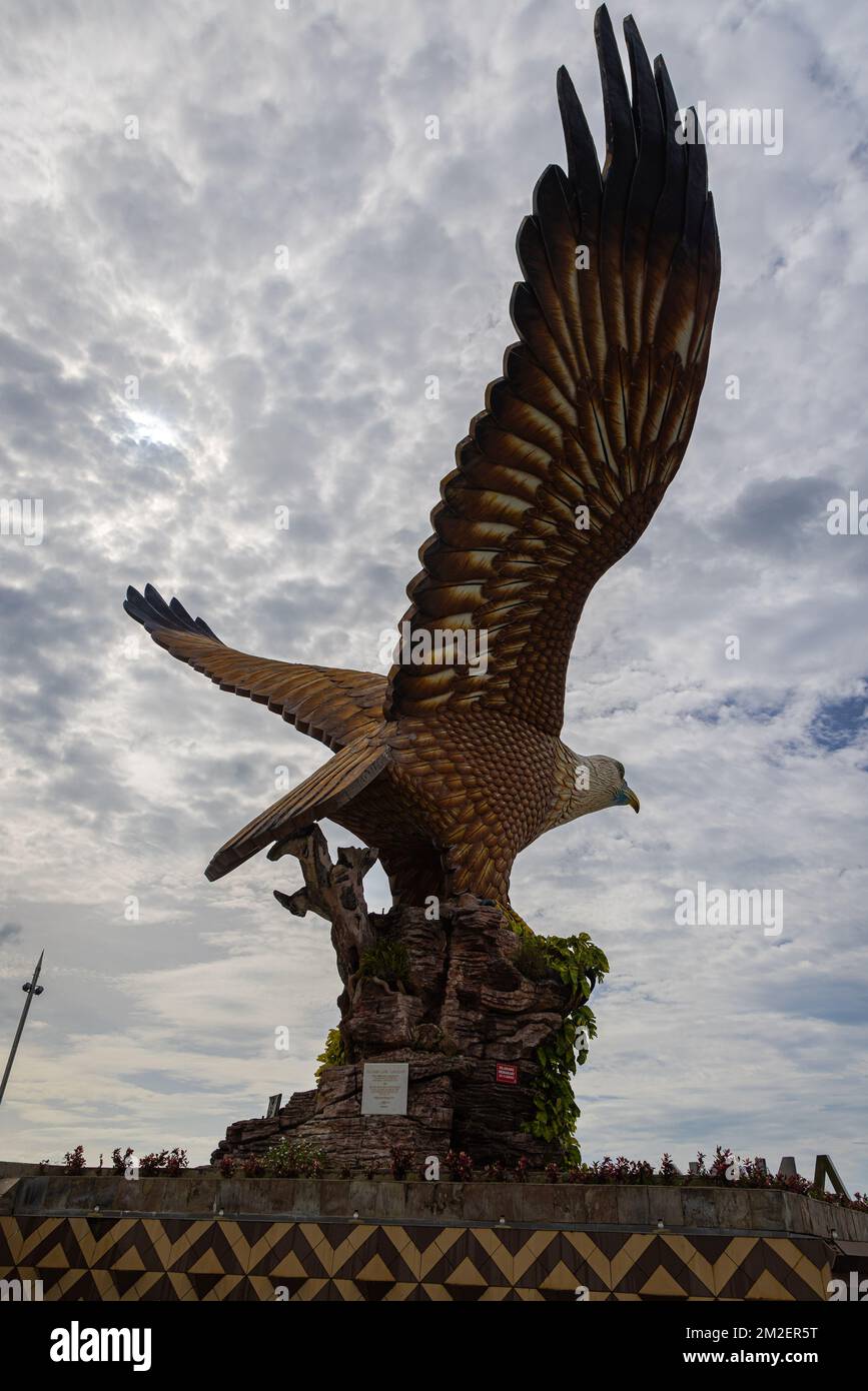 Langkawi, Malaysia - December 12, 2022: The Eagle of Langkawi. Landmark ...