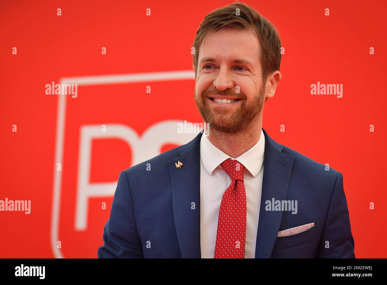 PS' Nicolas Martin pictured during a meeting of PS french-speaking ...