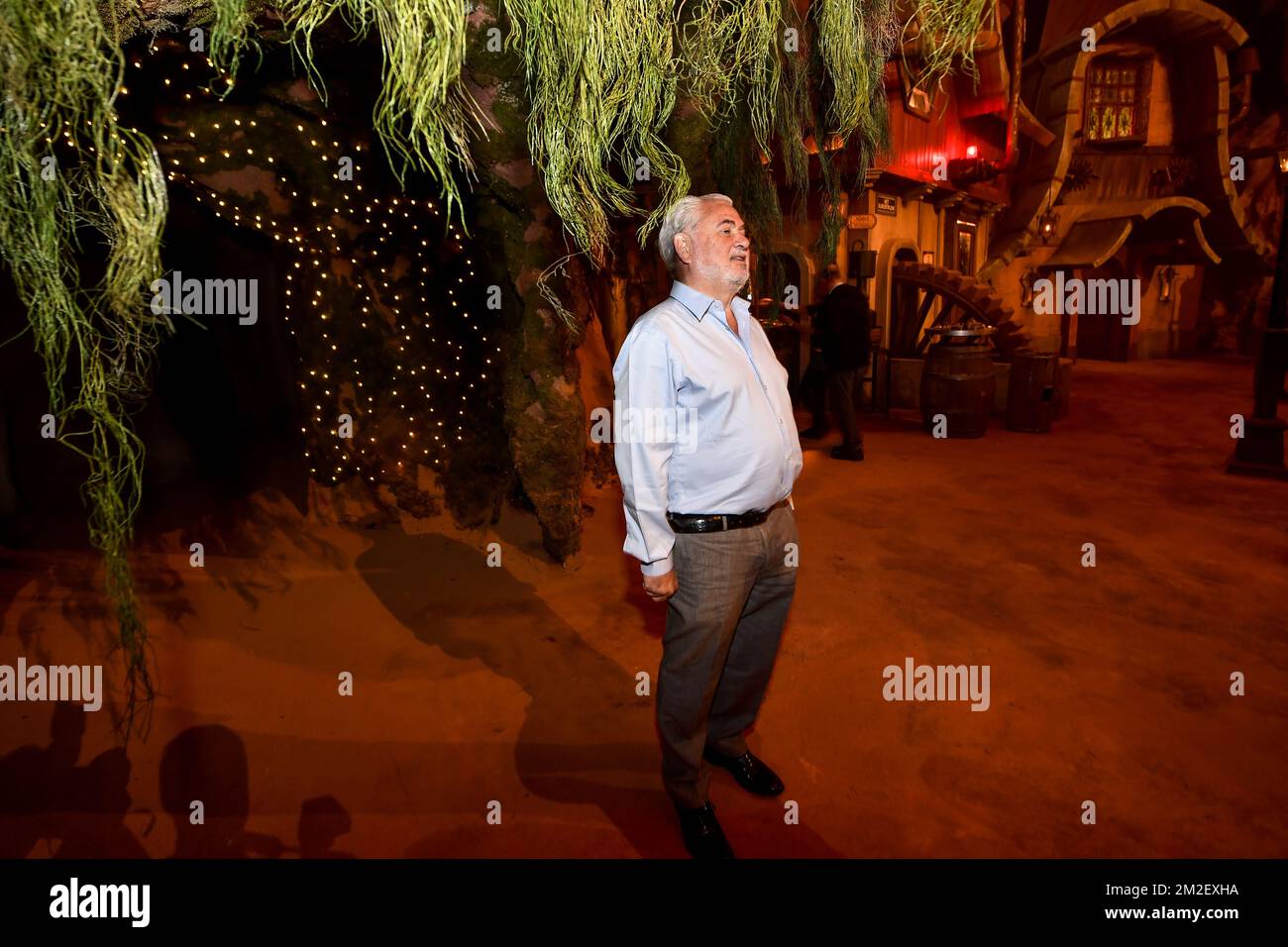 Katoen Natie CEO Fernand Huts poses for the photographer at the avant ...