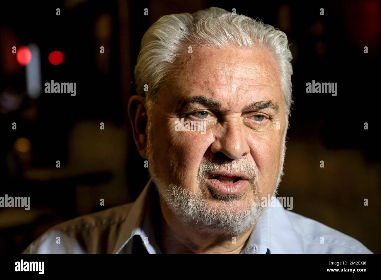 Katoen Natie CEO Fernand Huts pictured at the avant-premiere of the ...