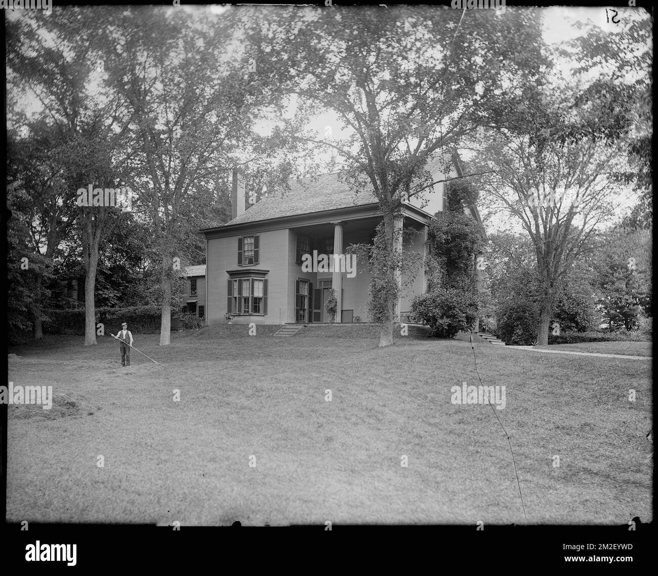 Danvers, Summer Street, 'Oak Knoll' home of Whittier , Houses. Frank ...