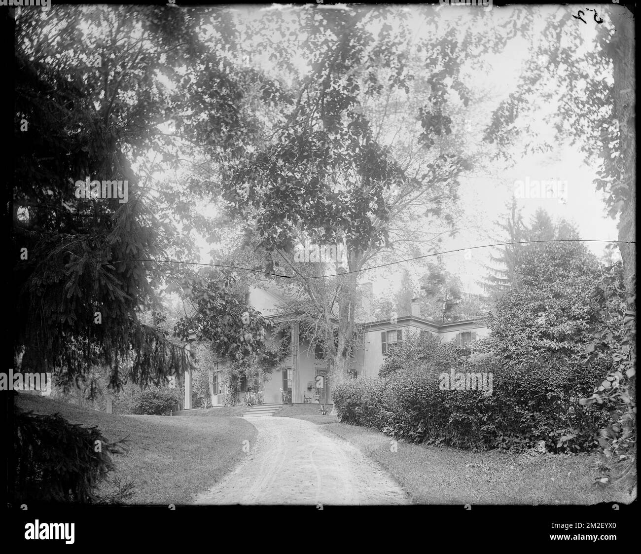 Danvers, Summer Street, 'Oak Knoll' home of Whittier , Houses. Frank ...