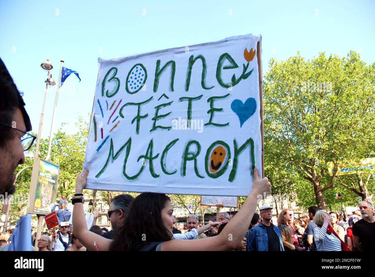 The party in Macron | La fête à Macron à Paris le 5 Mai 2018 06/05/2018 ...