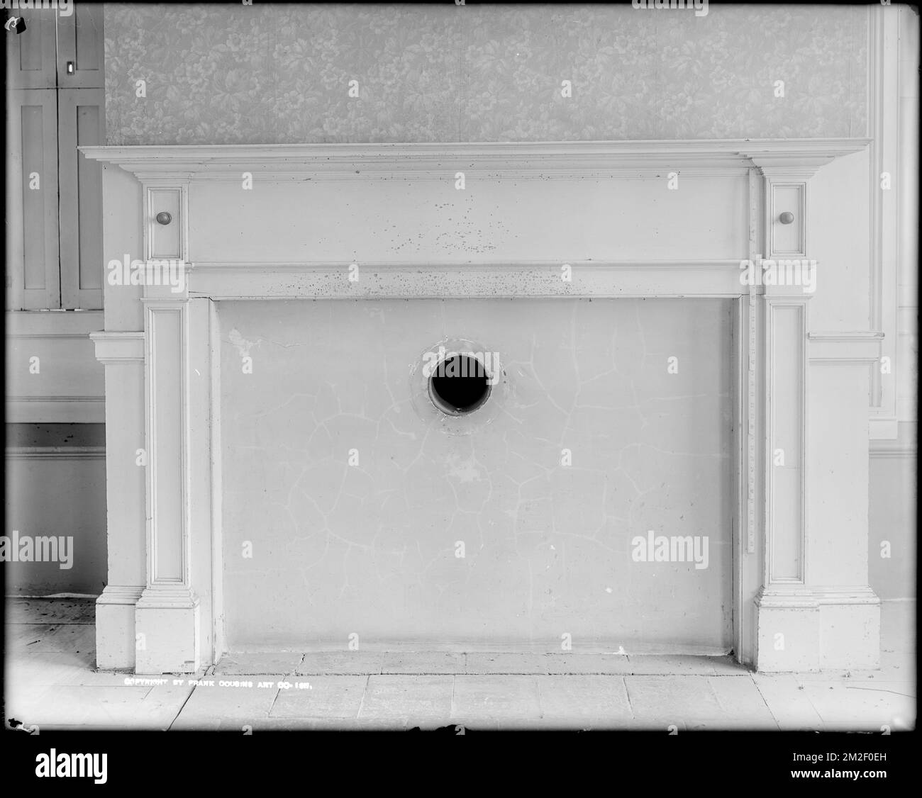 Danversport, 166 High Street, interior detail, mantel, chamber, Samuel ...