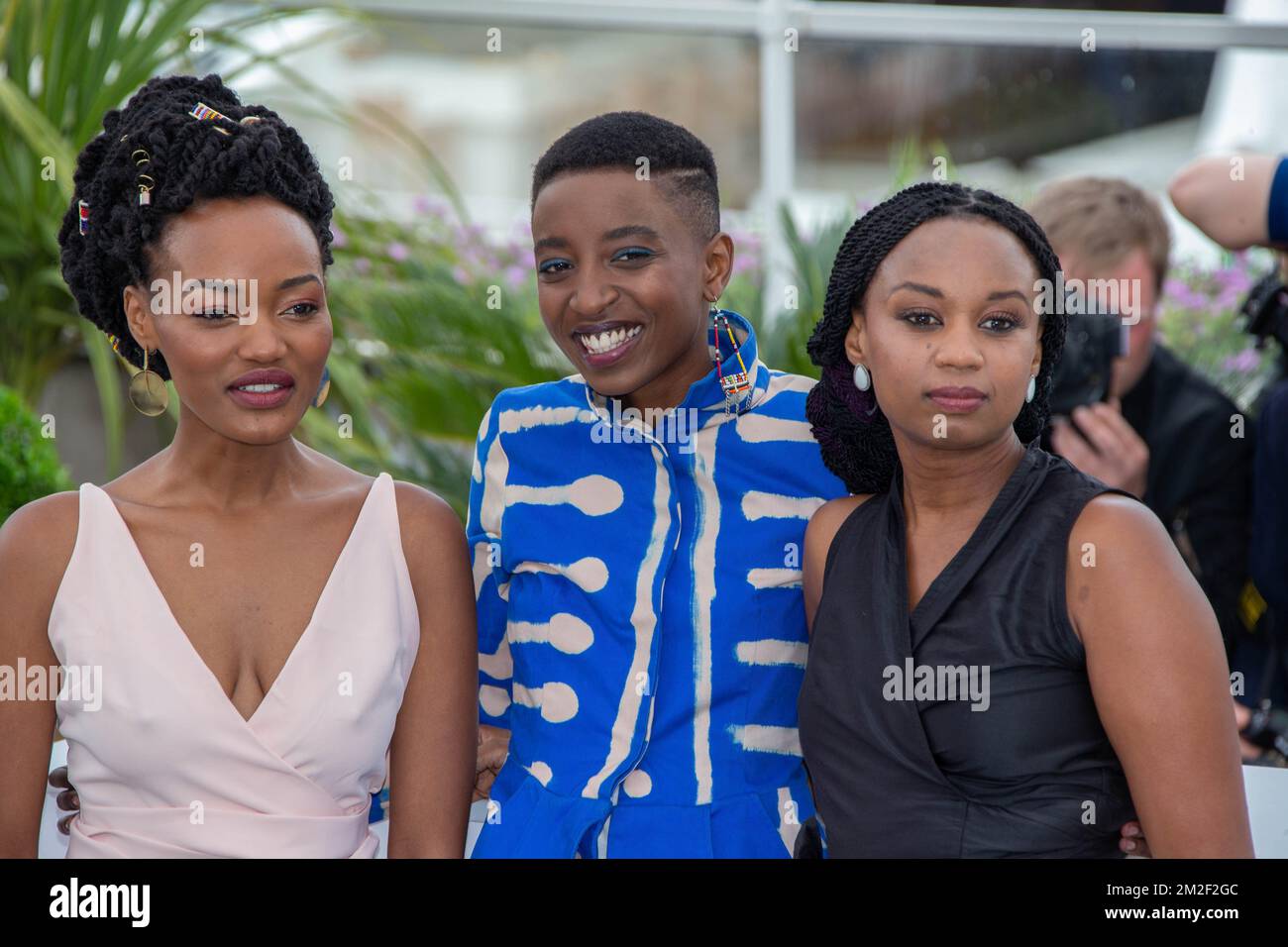 " RAFIKI " Photocall . Sheila Munyiva, Samantha Mugatsia and director ...