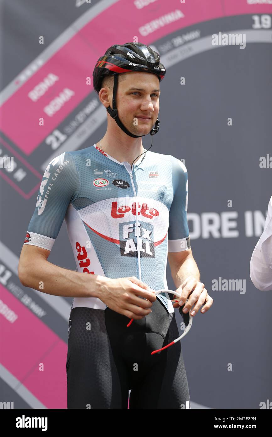 Belgian Tim Wellens of Lotto Soudal pictured at the start of stage 5 of ...