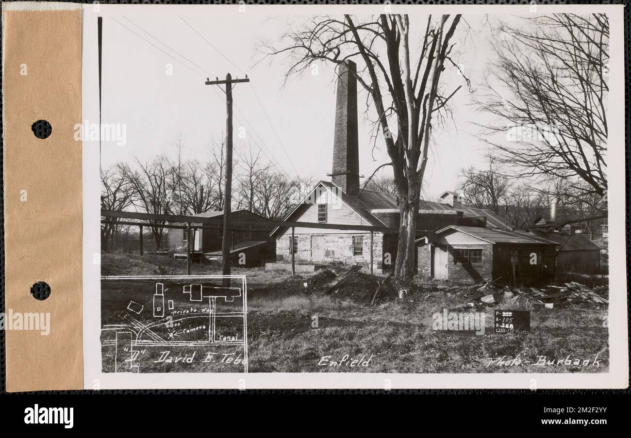 David E. Tebo, 'D,' mill property, Enfield, Mass., Dec. 27, 1927 ...