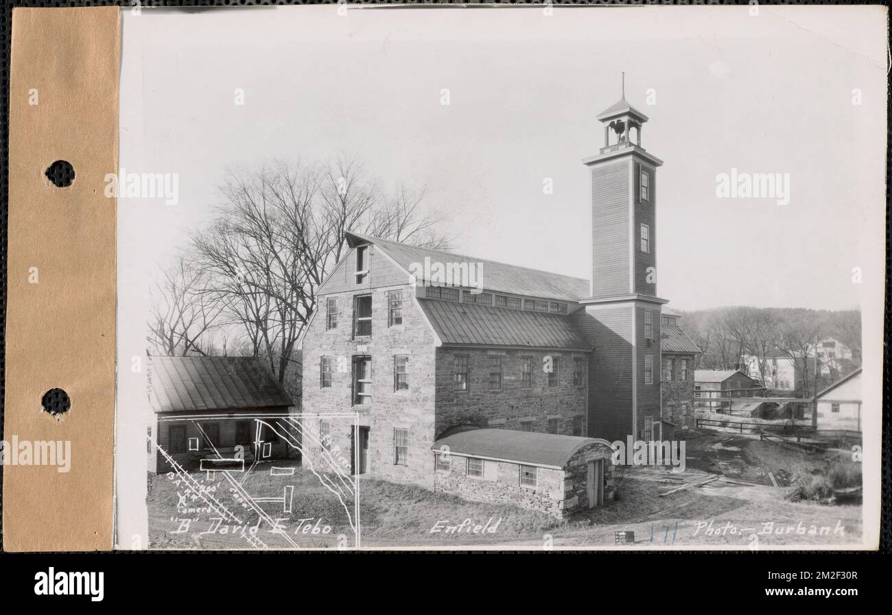 David E. Tebo, 'B,' mill property, Enfield, Mass., Dec. 27, 1927 ...