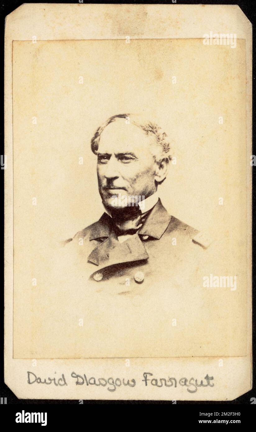 David Glasgow Farragut , Military officers, Farragut, David Glasgow ...