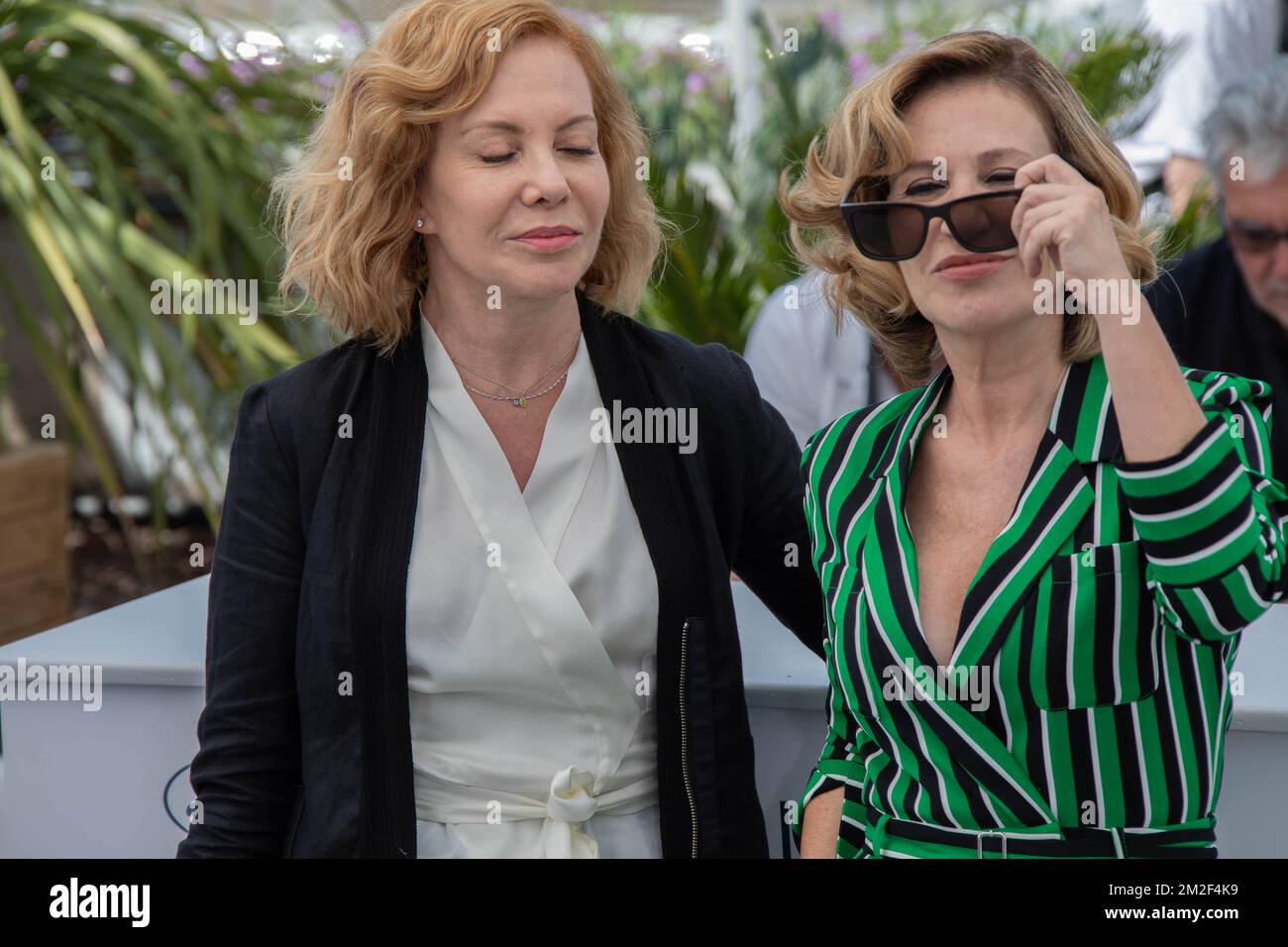 "El Angel" Photocall Actresses Cecilia Roth and Mercedes Moran ...