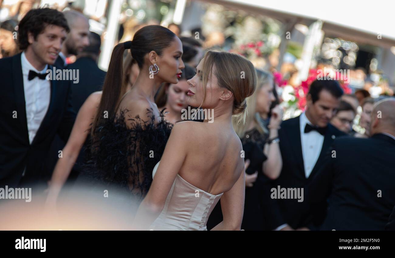 "Girls Of The Sun" Red Carpet. Kimberley Garner and Joan Smalls At the ...