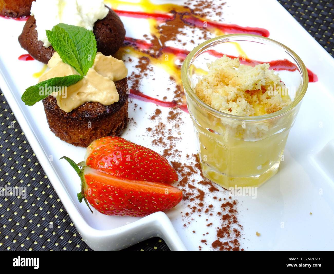 Food | Alimentation assiette de déssert à base de fraises 13/05/2018 ...