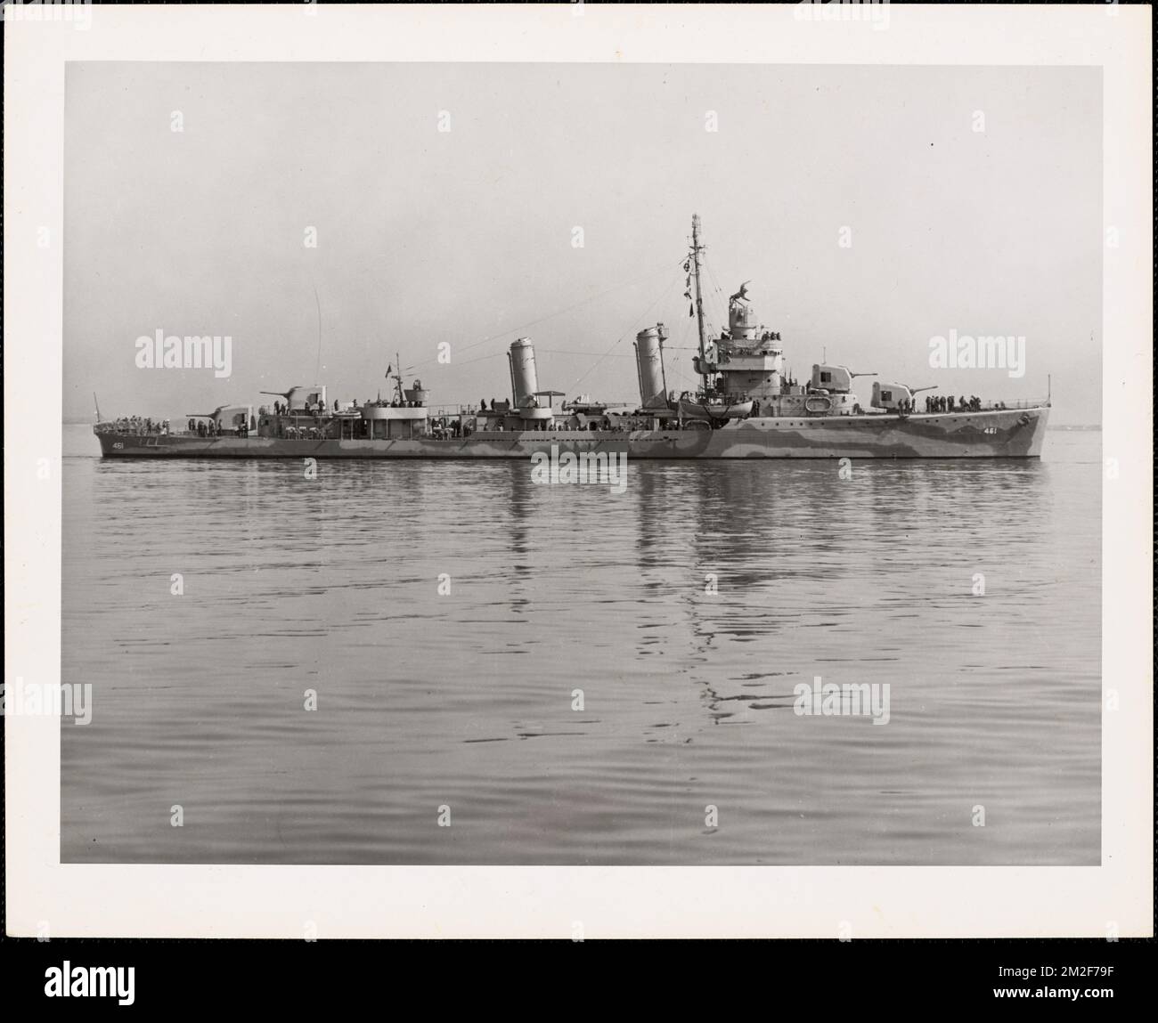 DD-461 USS FORREST 1700 ton bristol class built by NYBos Completed 4/25/1942 , Warships ...