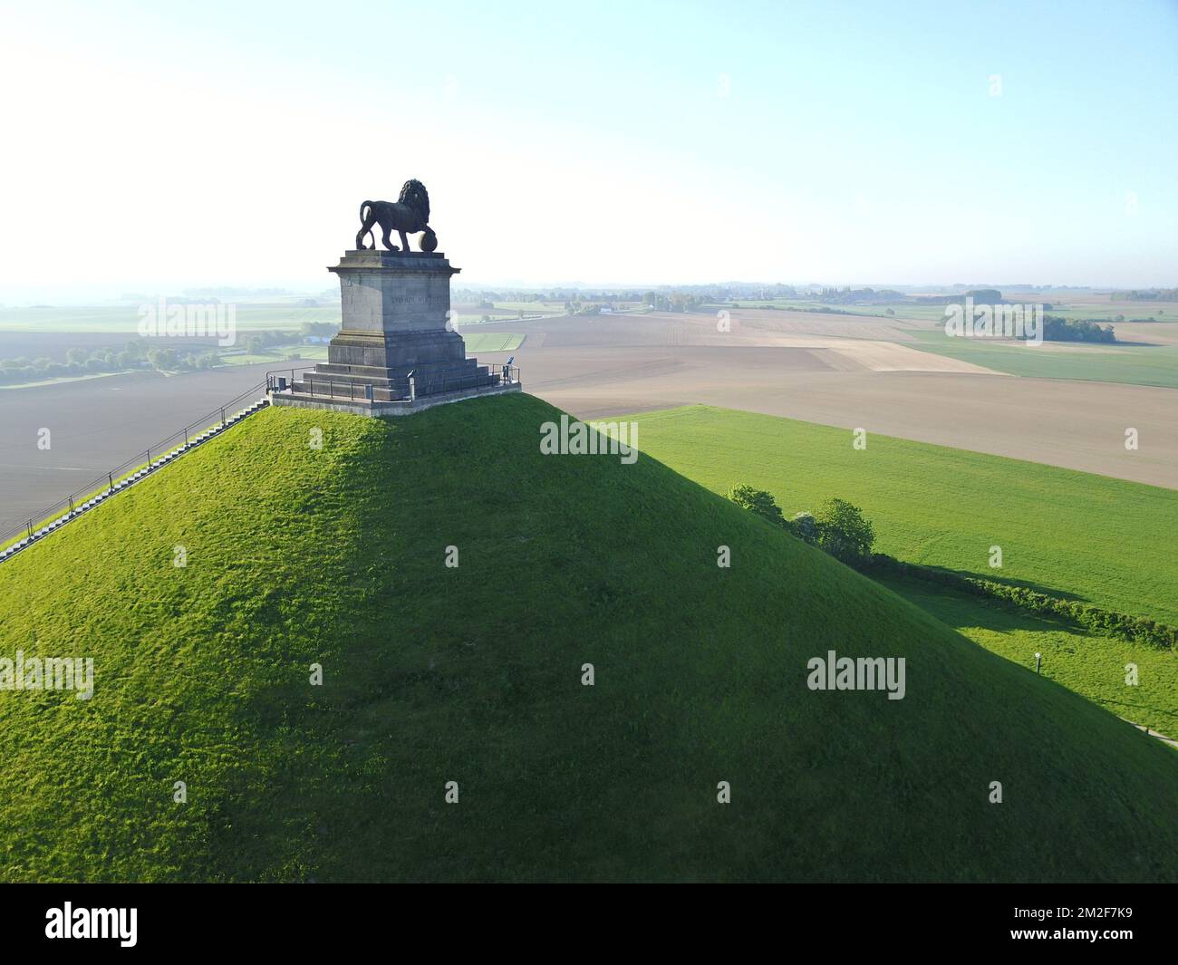 Lion of waterloo | Lion de Waterloo 08/05/2016 Stock Photo - Alamy