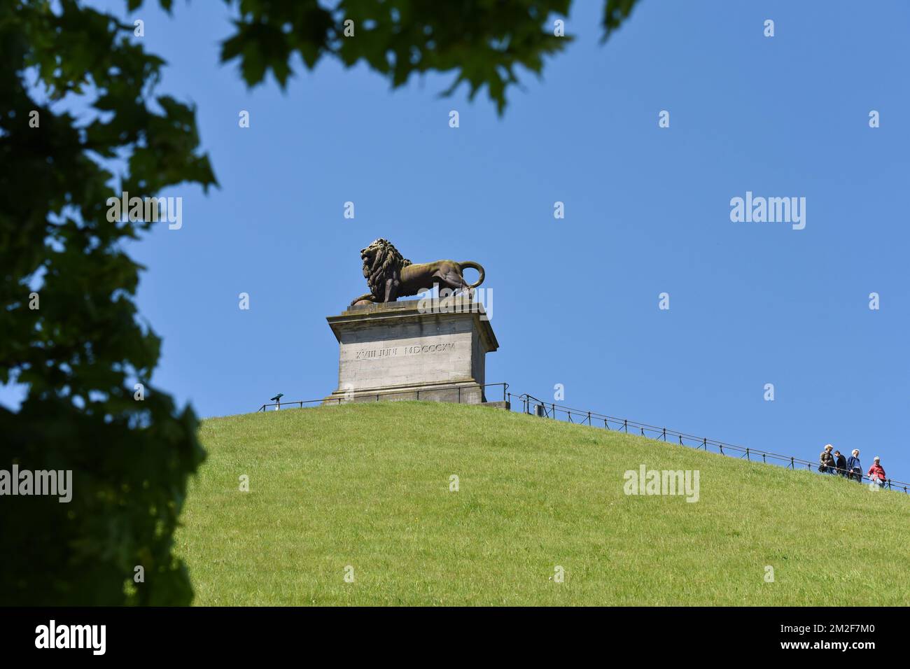 Lion of waterloo | Lion de Waterloo 08/05/2016 Stock Photo - Alamy