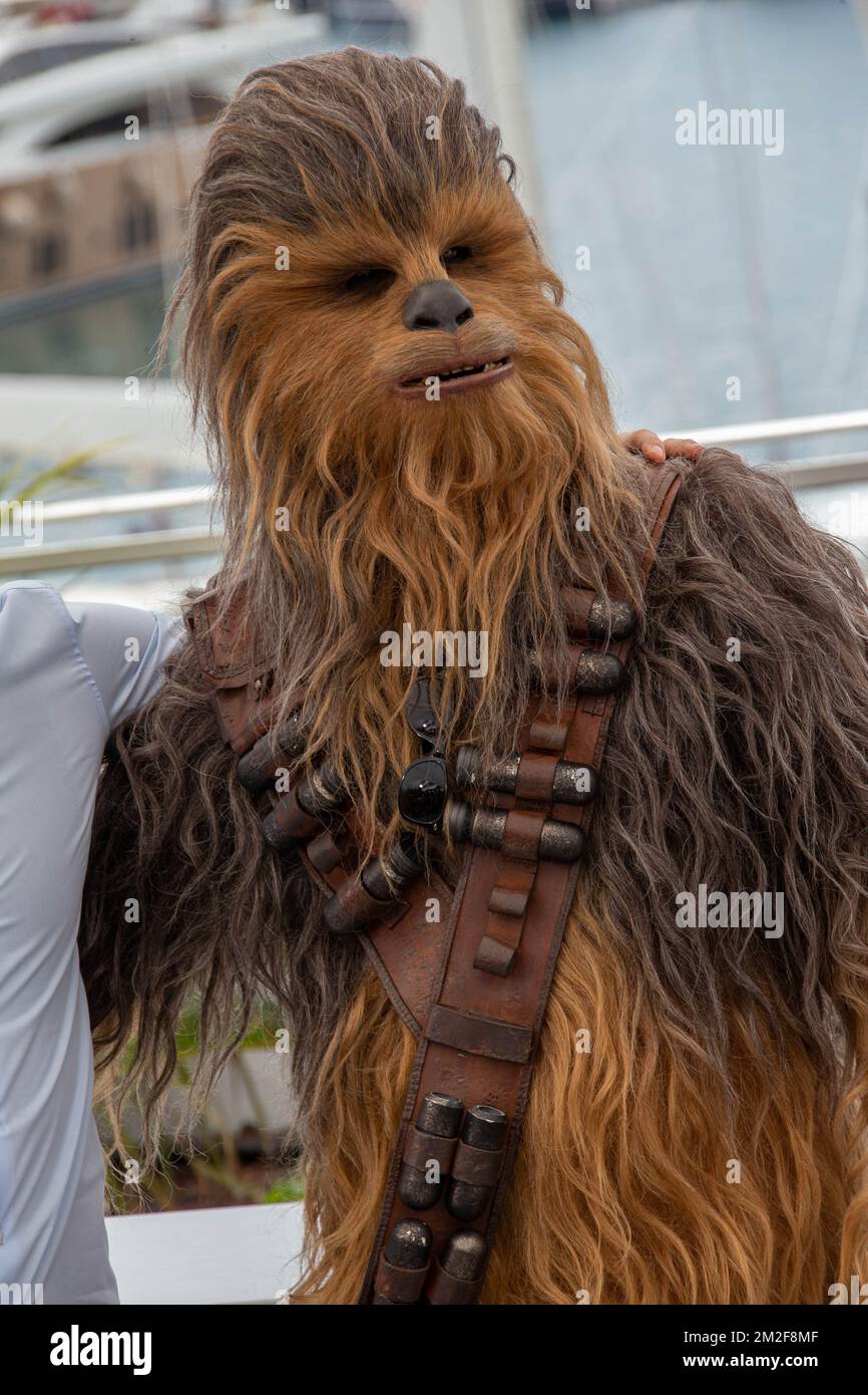 Chewbacca attends the photocall for 'Solo: A Star Wars Story' during ...