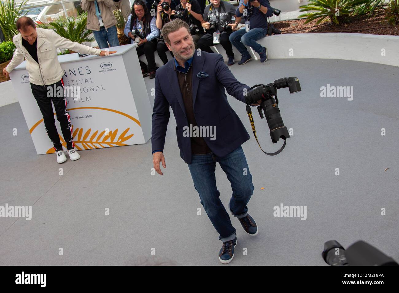 Edward Walson and John Travolta attends for the "Rendezvous With John ...