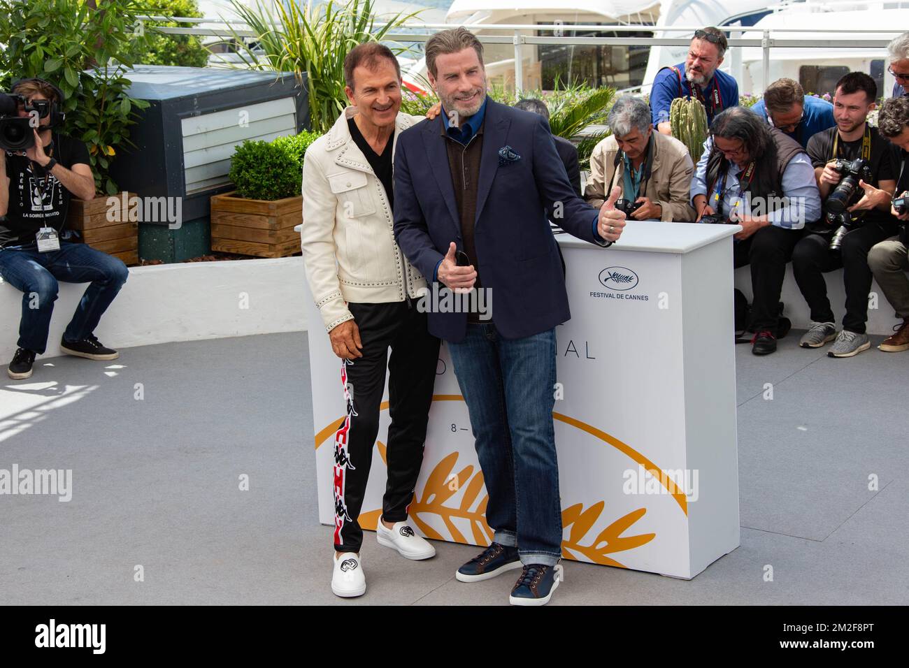 Edward Walson and John Travolta attends for the "Rendezvous With John ...