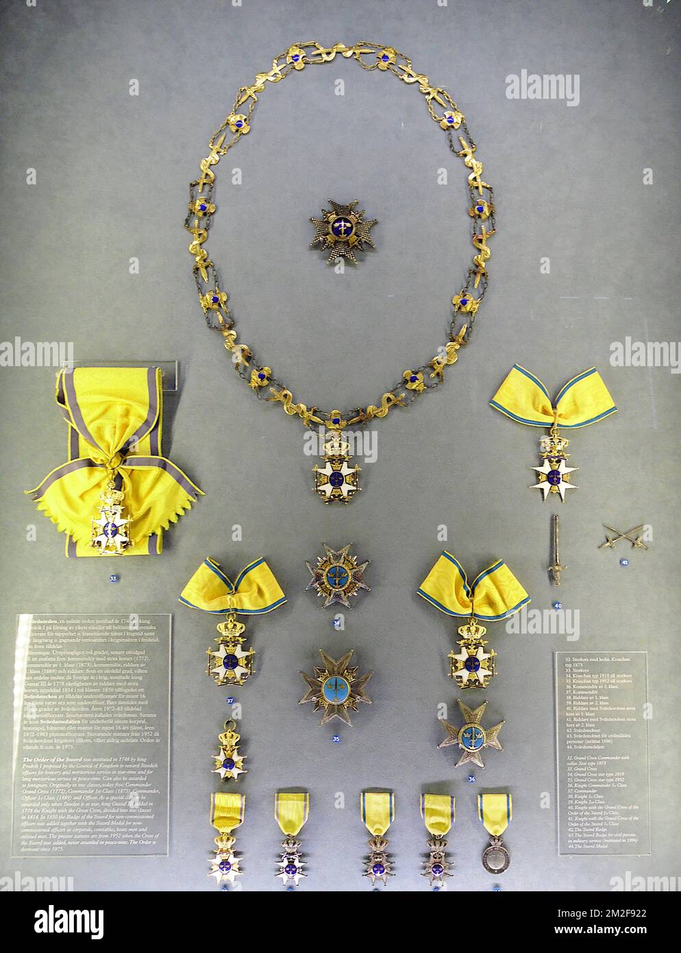 Decoration collection of the royal family of Sweden | Décoration ...