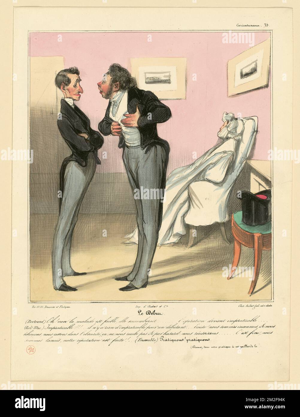 Le début , Fictitious characters, Macaire, Robert. Honoré Daumier (1808 ...