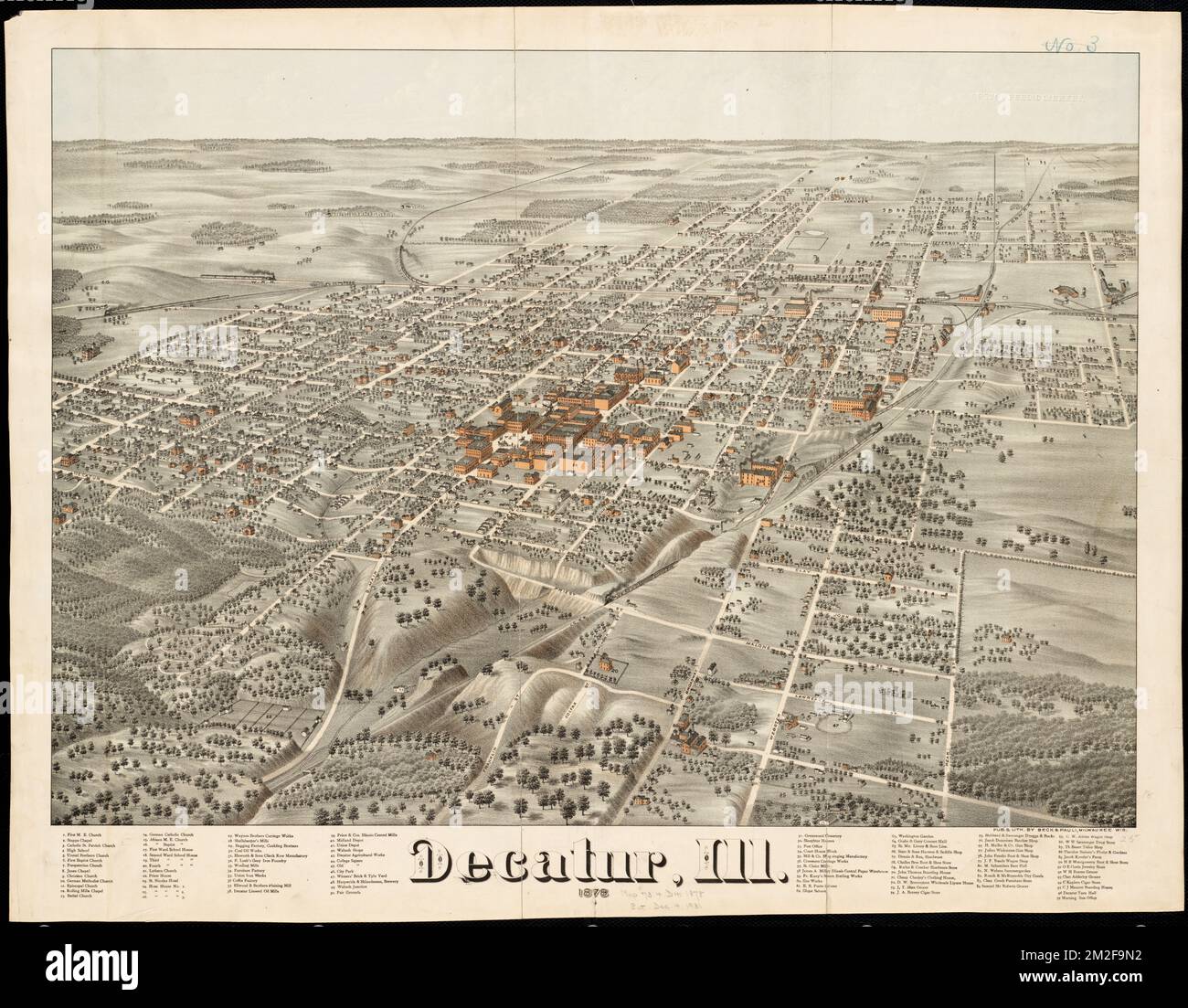 Decatur map hi-res stock photography and images - Alamy