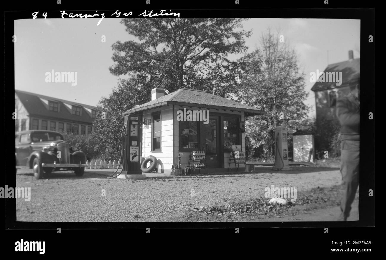 Dedham Ave - Fanning Gas Station , Automobile service stations. Needham ...