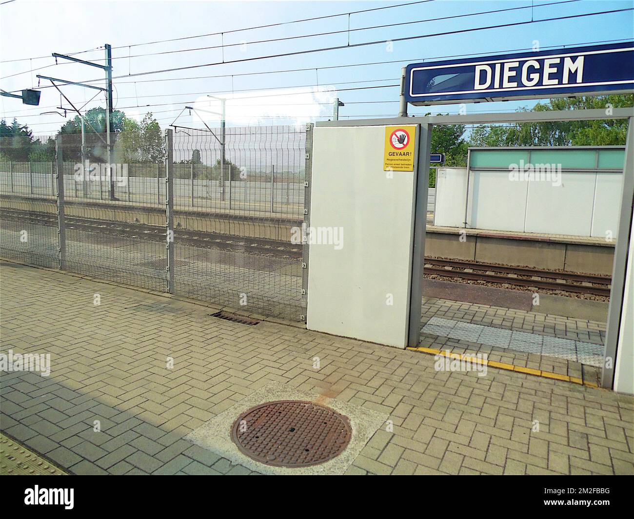 SNCB station of Diegem | Gare SNCB de Diegem 07/03/2018 Stock Photo - Alamy