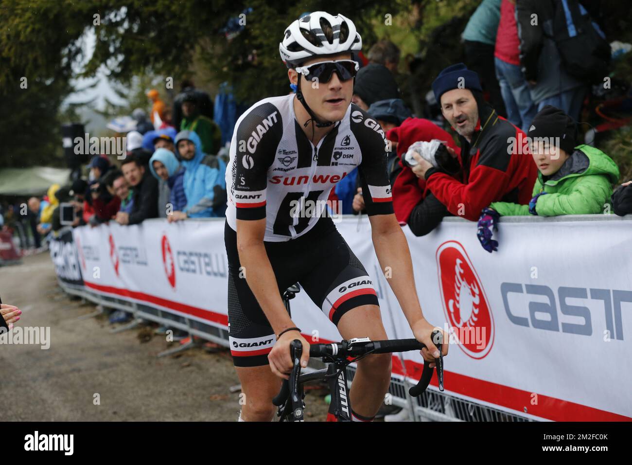 Belgian Louis Vervaeke of Team Sunweb pictured in action at the Monte ...