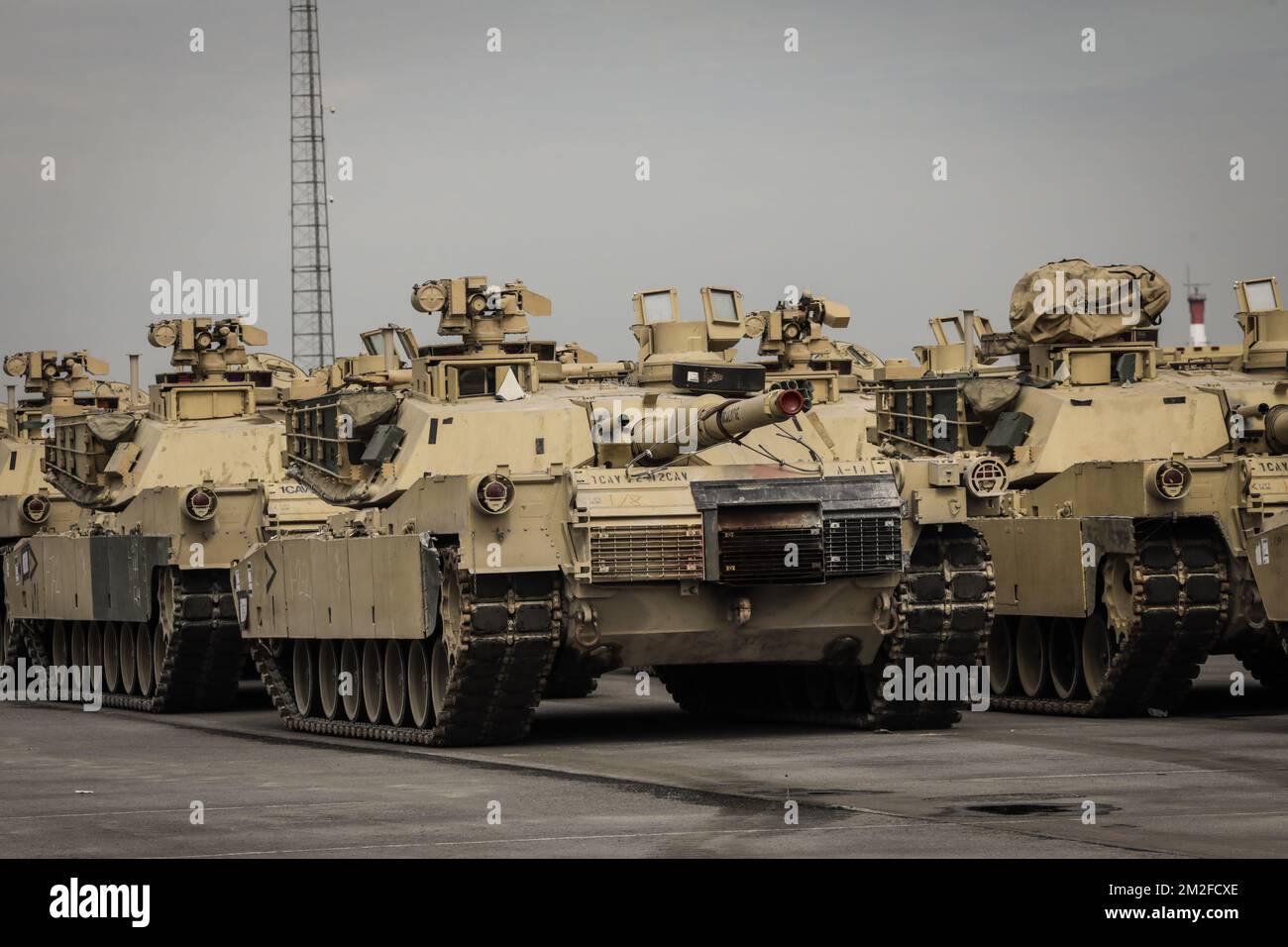 Illustration picture shows the military operation 'Fort to Port' of the ...