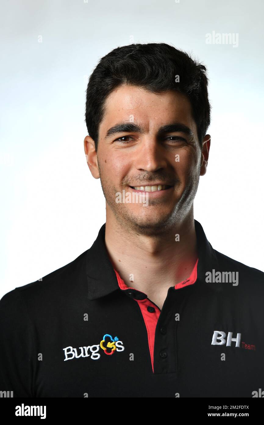 Spanish Jorge Cubero poses for the photographer during a portrait session ahead of the Baloise ...