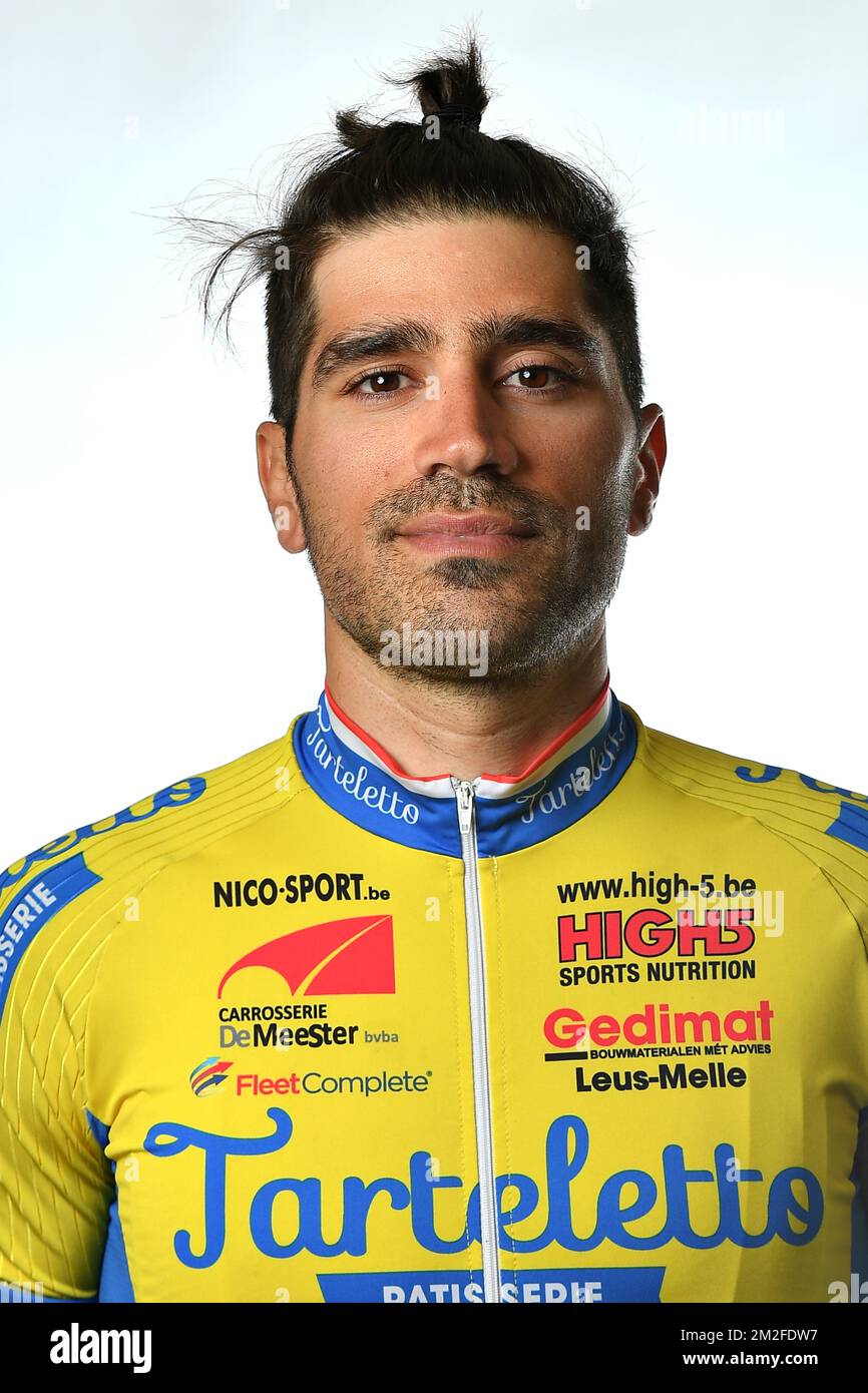 Tzortzakis Polychronis poses for the photographer during a portrait ...